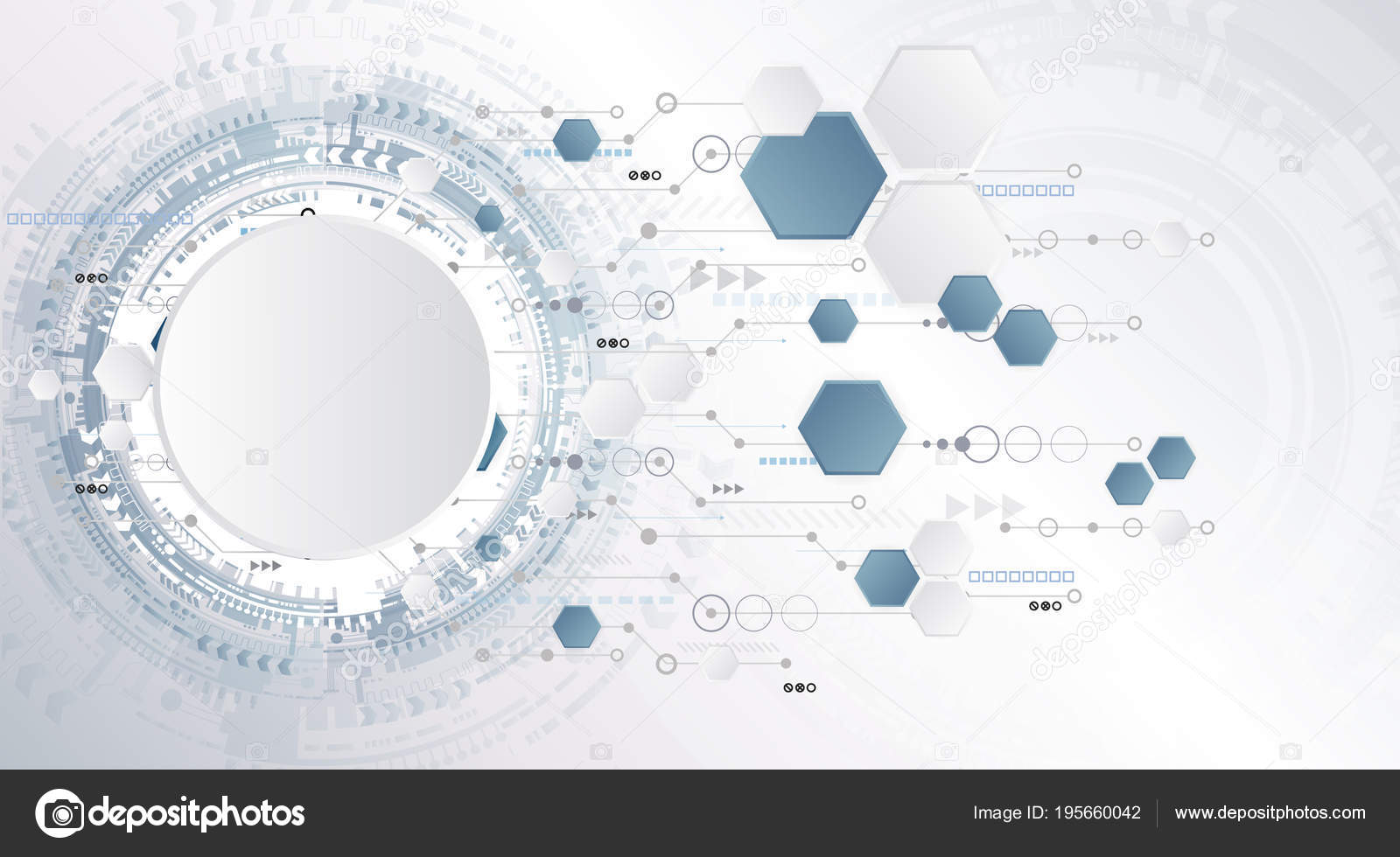 Abstract Electronic Background