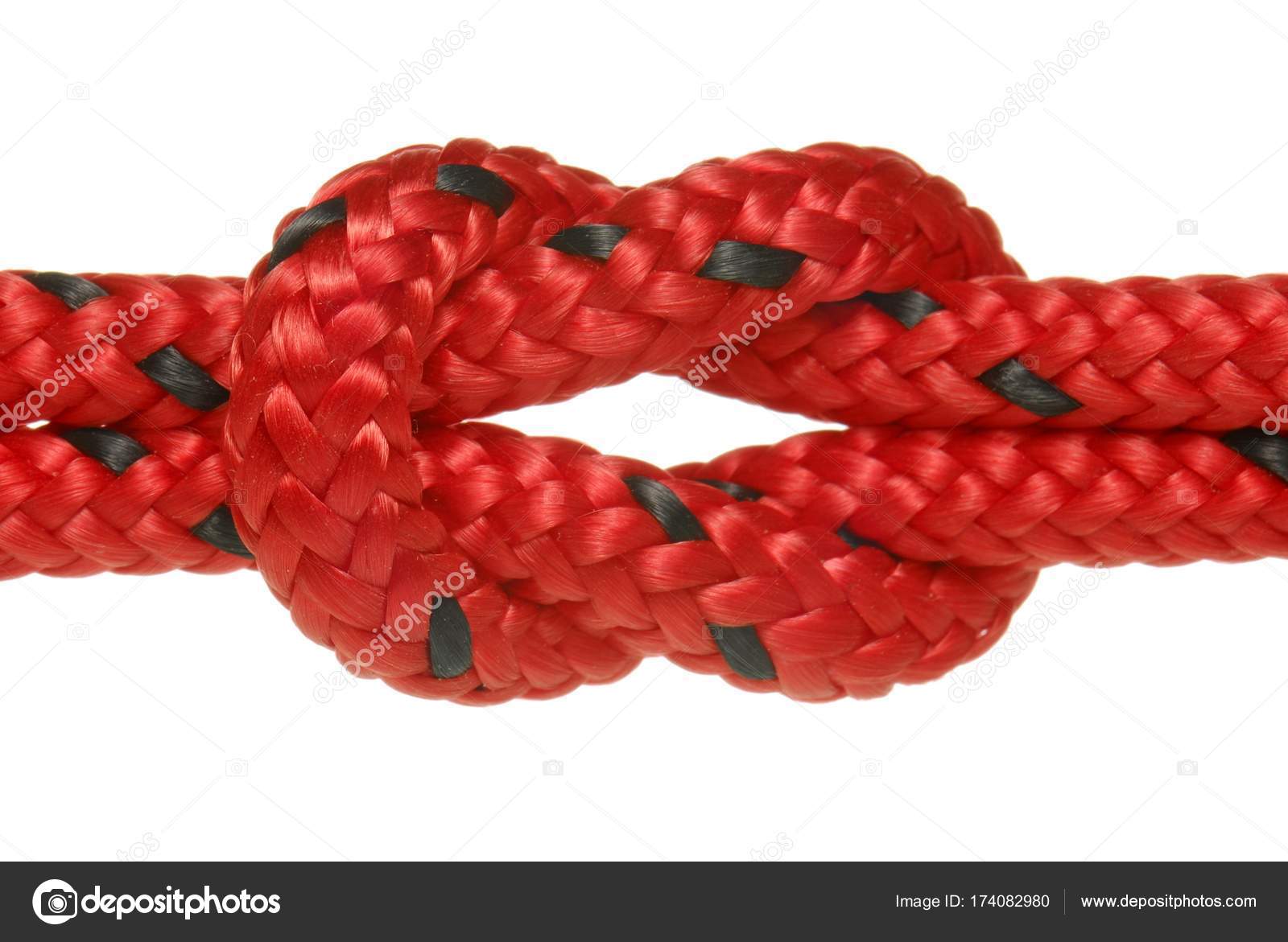 Two Climbing Ropes Entwined Symbolic Image Cohesion Strong Hold — Stock ...