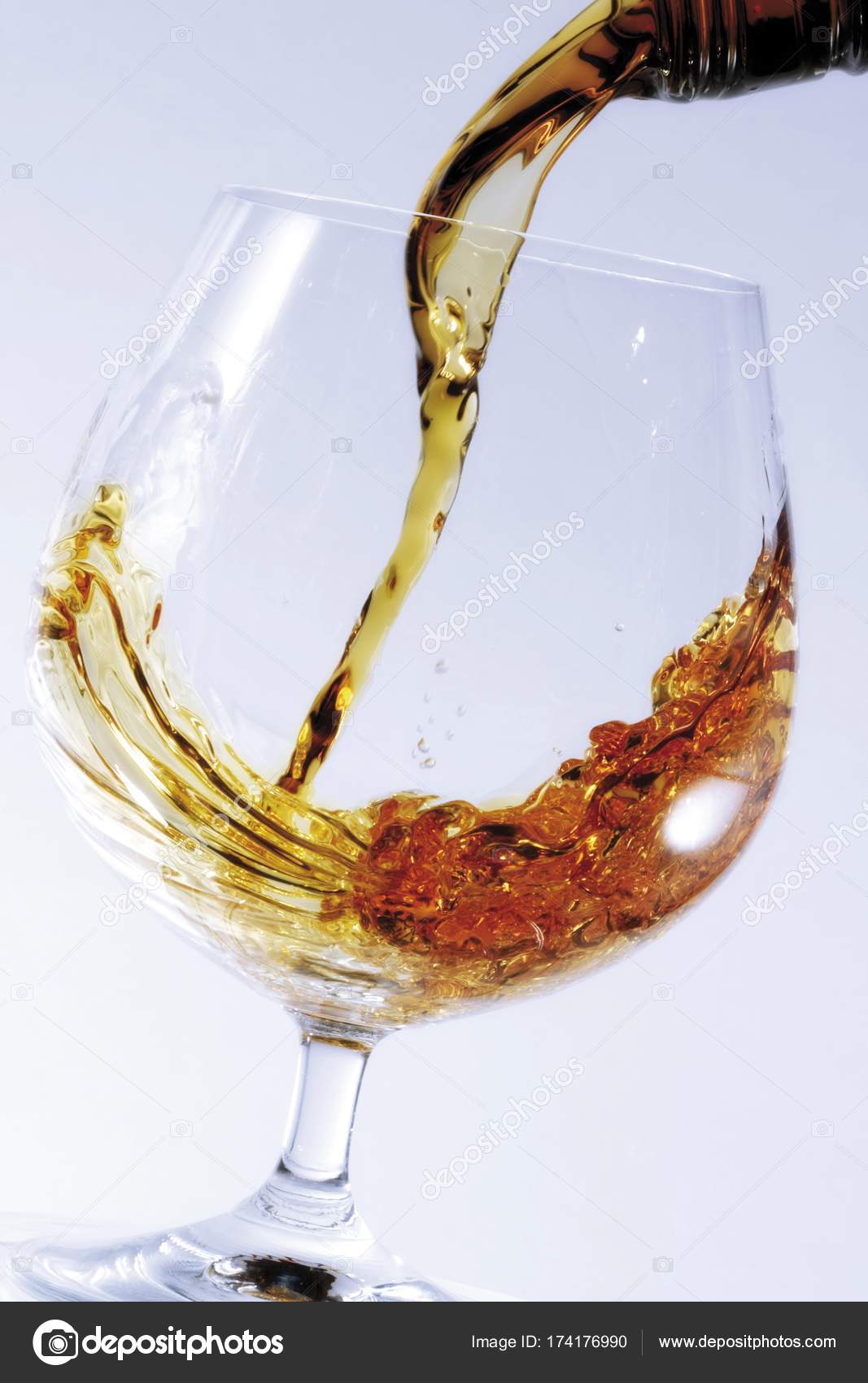 Pouring Cognac Glass Stock Photo by ©imagebrokermicrostock 174176990
