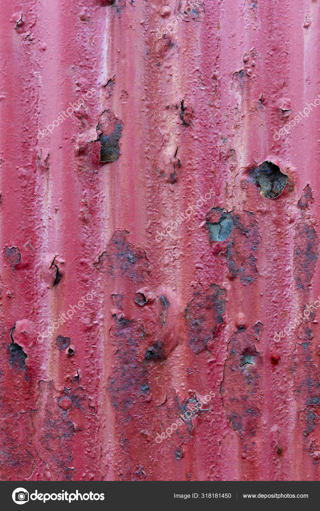 Rusty Red Corrugated Iron Sheet Stock Photo by ©imagebrokermicrostock ...