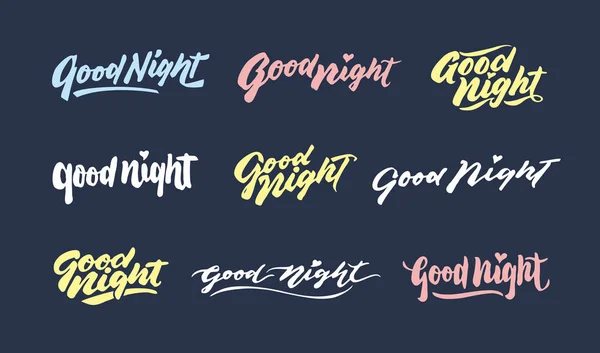 100,000 Boa noite lettering Vector Images | Depositphotos