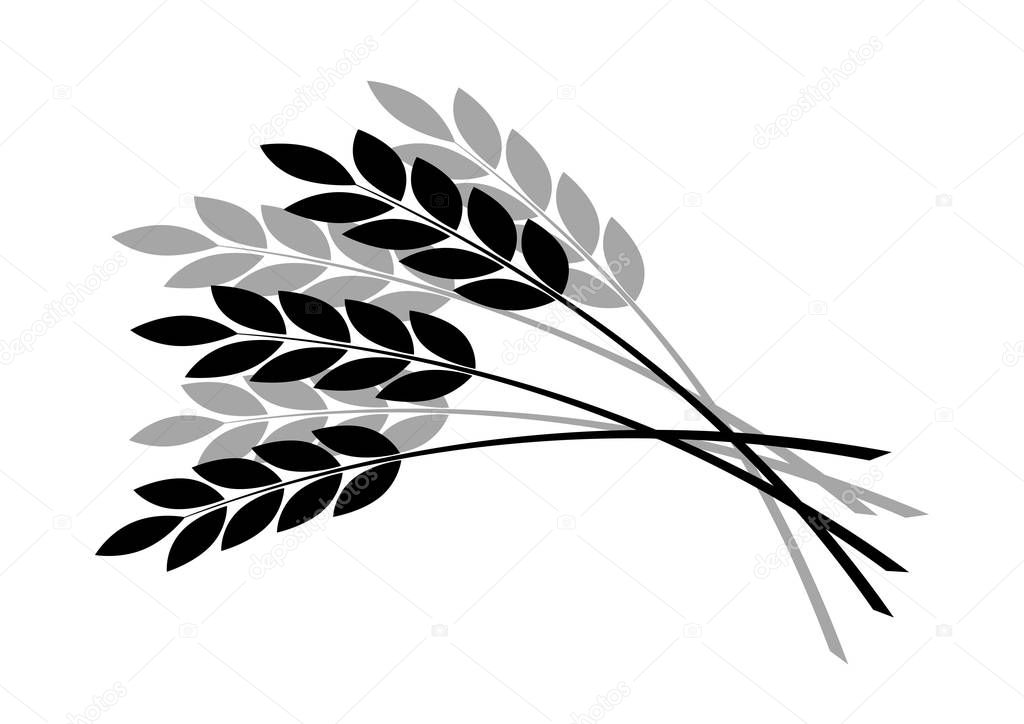Grain vector icon on white background — Stock Vector © Anthonycz #130357884
