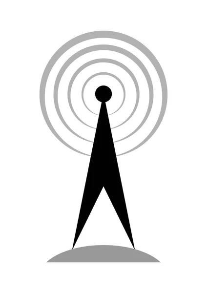 Transmitter drawing on blackboard Stock Vector Image by ©Anthonycz ...