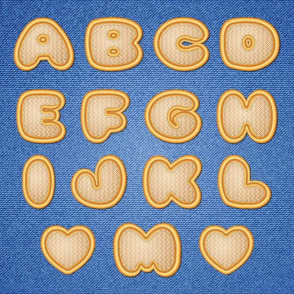 Patchwork Font — Stock Vector © AvelKrieg #24801731