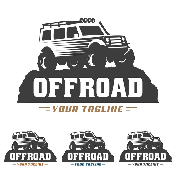 Off road car logo, offroad logo, SUV car logo template, off-road Stock ...
