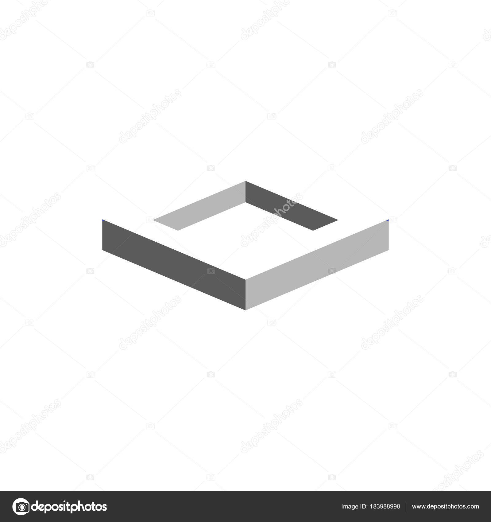 Creative Space Box Perspective Symbol Stock Vector Image by ©svvell ...