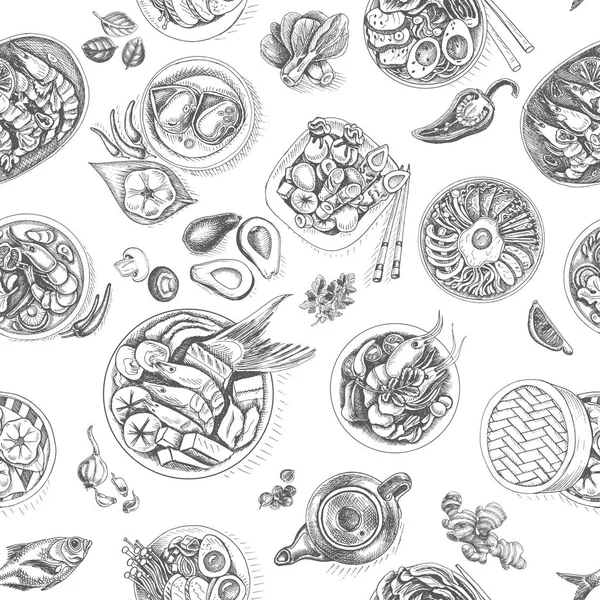 5,822 Chinese food pattern Vector Images - Free & Royalty-free Chinese ...