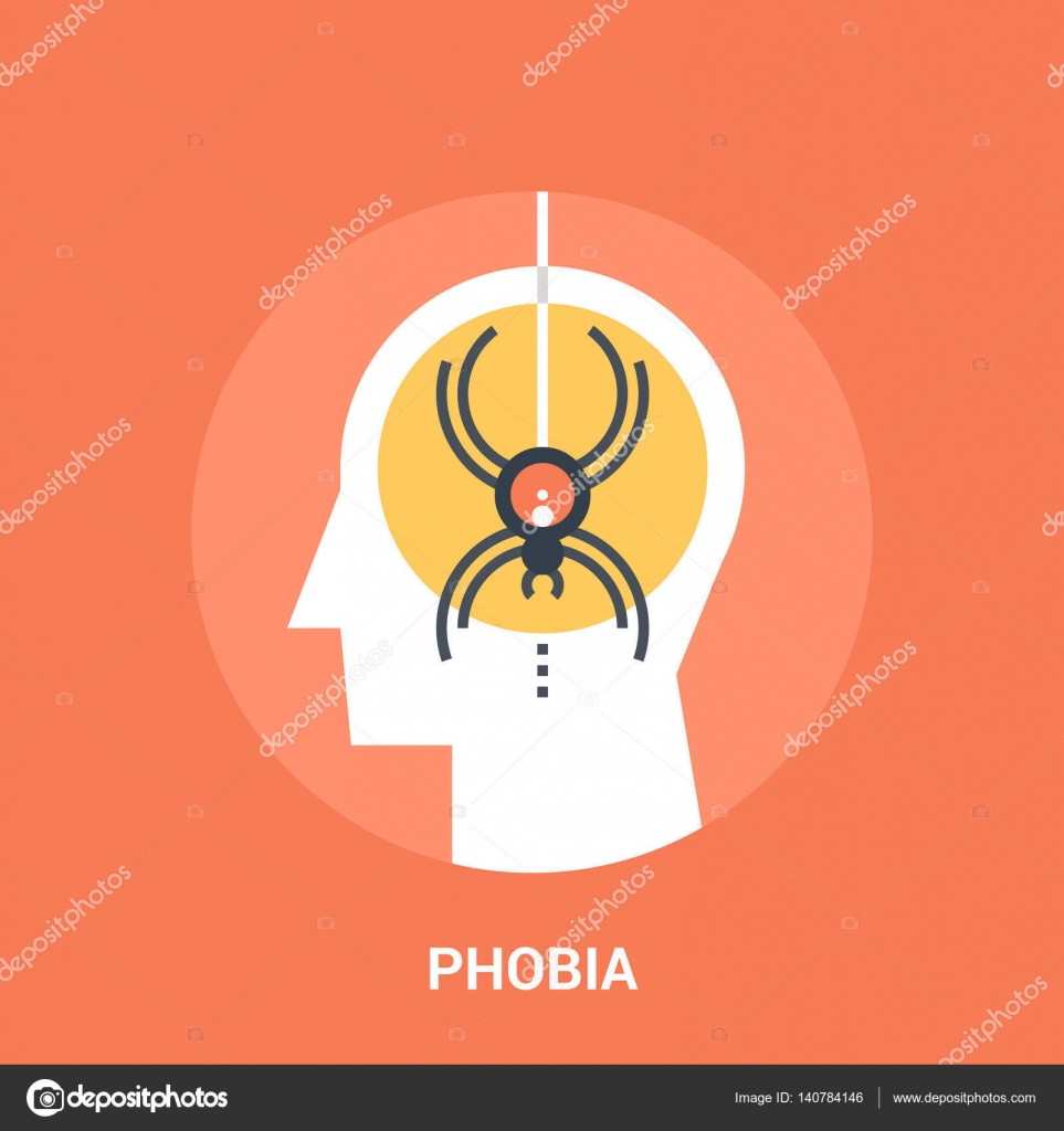 Phobia icon concept Stock Vector by ©vasabii777 140784146