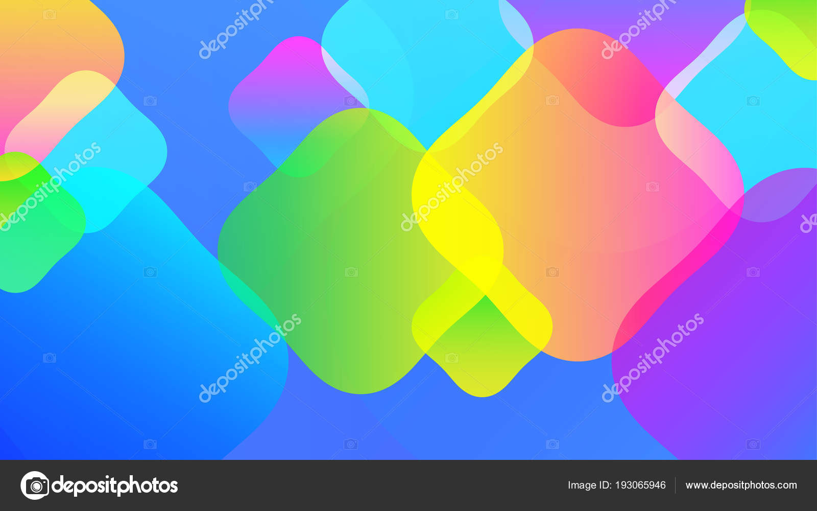 Rainbow Colorful Abstract Vector Background Stock Vector Image by ©ioat ...