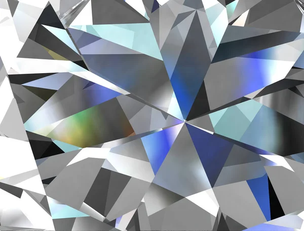Realistic Diamond Texture Close Illustration Stock Photo by ©Boykung ...