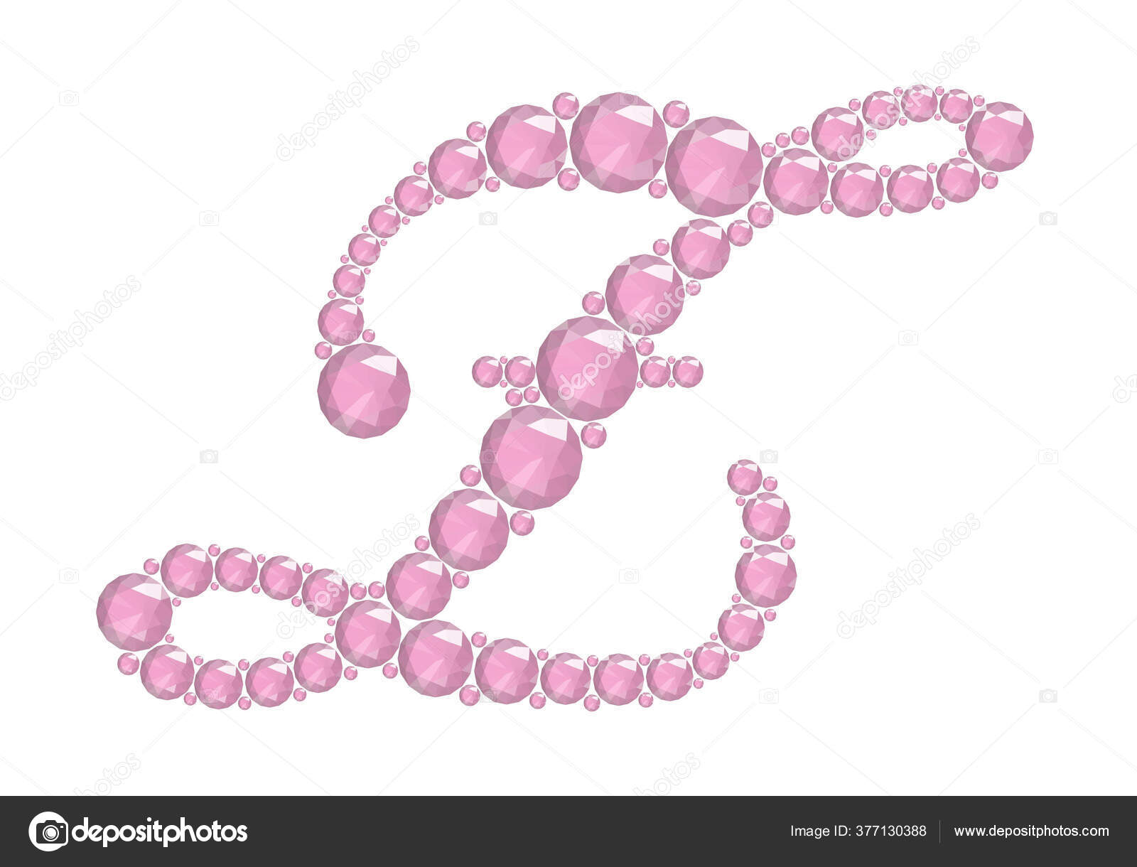 Gems Alphabet All Capital Letters Rendering Stock Photo by ©Boykung ...