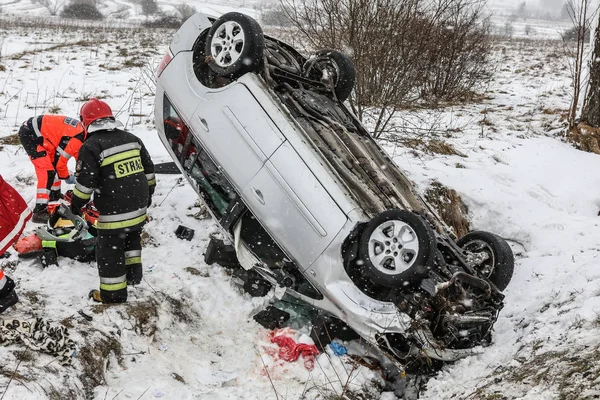 Car accident snow Stock Photos, Royalty Free Car accident snow Images ...