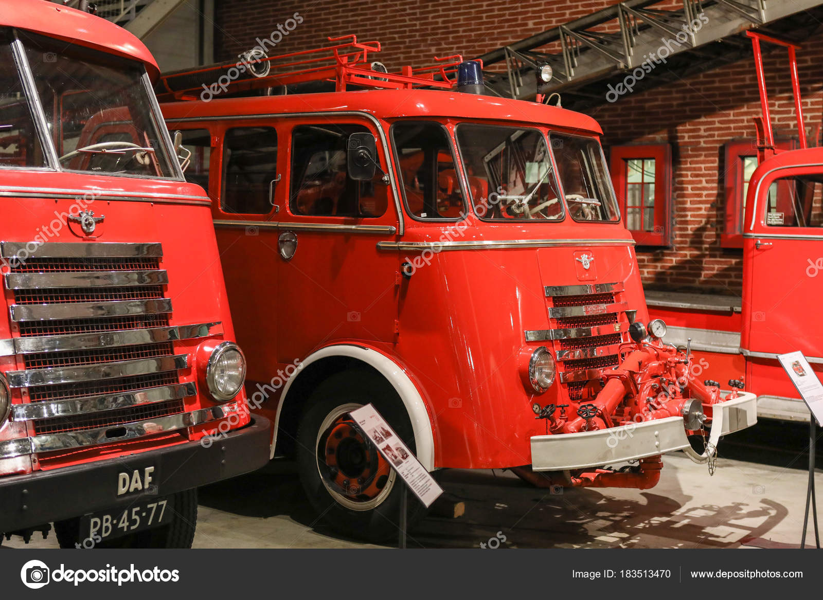 Netherlands Eindhoven 2017 Fire Trucks Daf Museum Full History ...