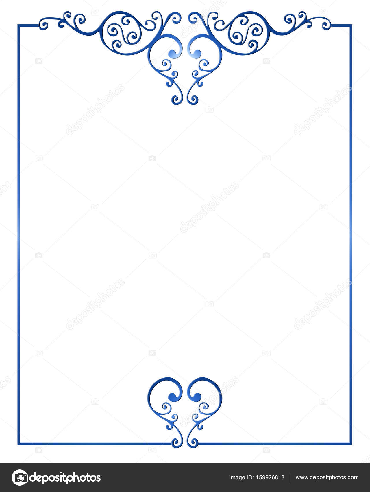Simple ornamental decorative frame. — Stock Vector © lily45 #159926818