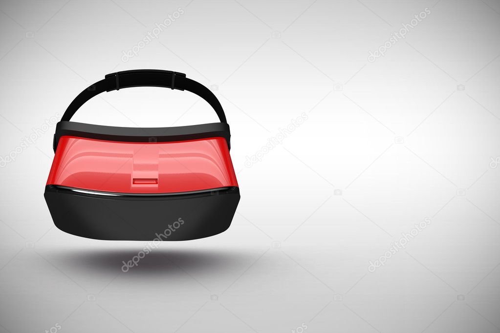 Red virtual reality simulator — Stock Photo © Wavebreakmedia #125839238