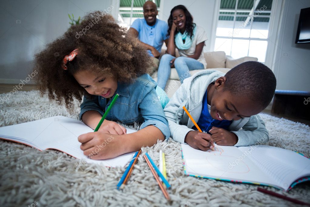 Children doing their homework — Stock Photo © Wavebreakmedia #126896986