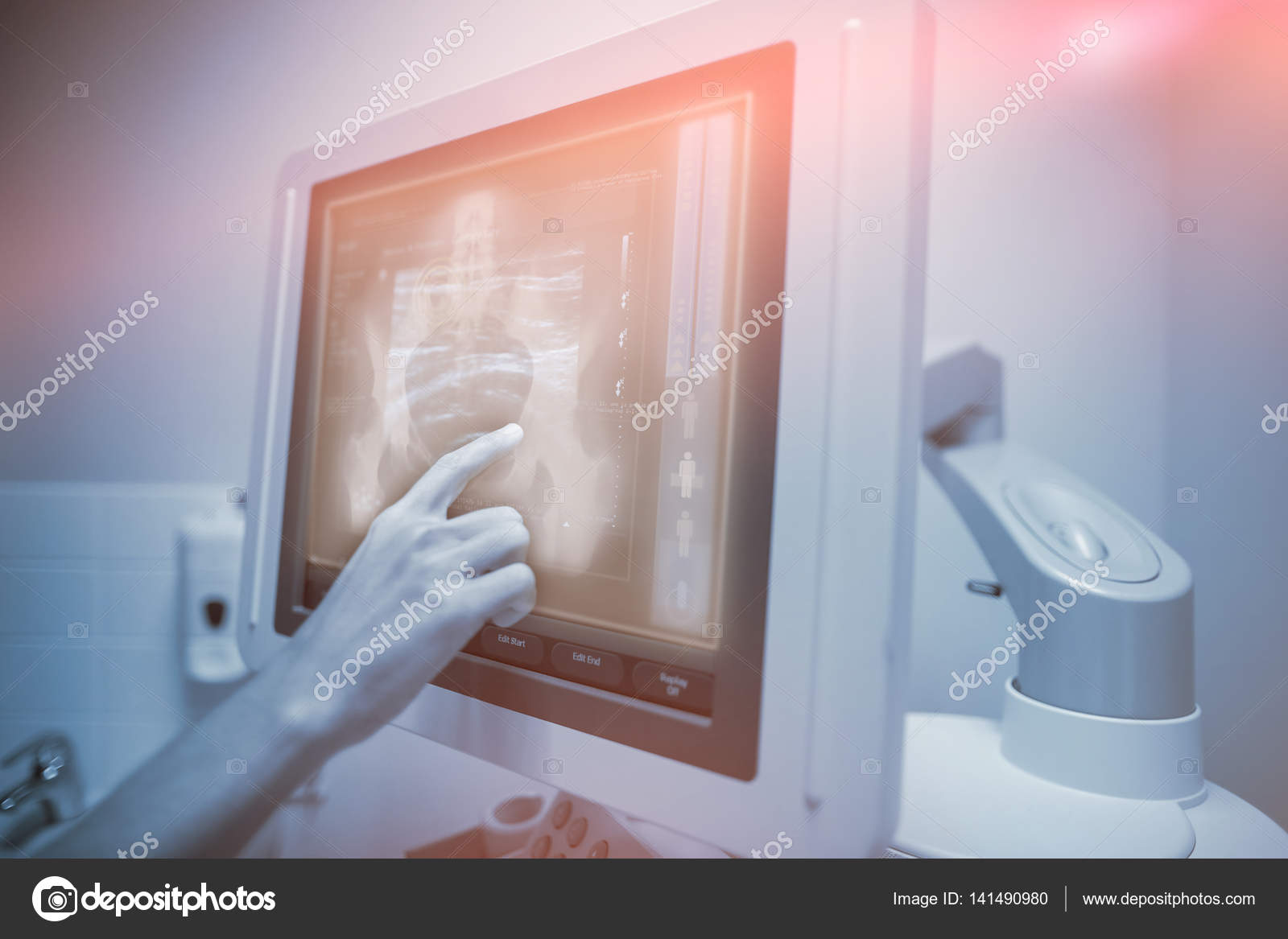 Xray of midsection of human body — Stock Photo © Wavebreakmedia #141490980