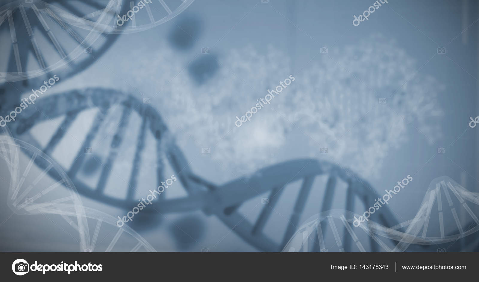 Red dna pattern on screen Stock Photo by ©Wavebreakmedia 143178343