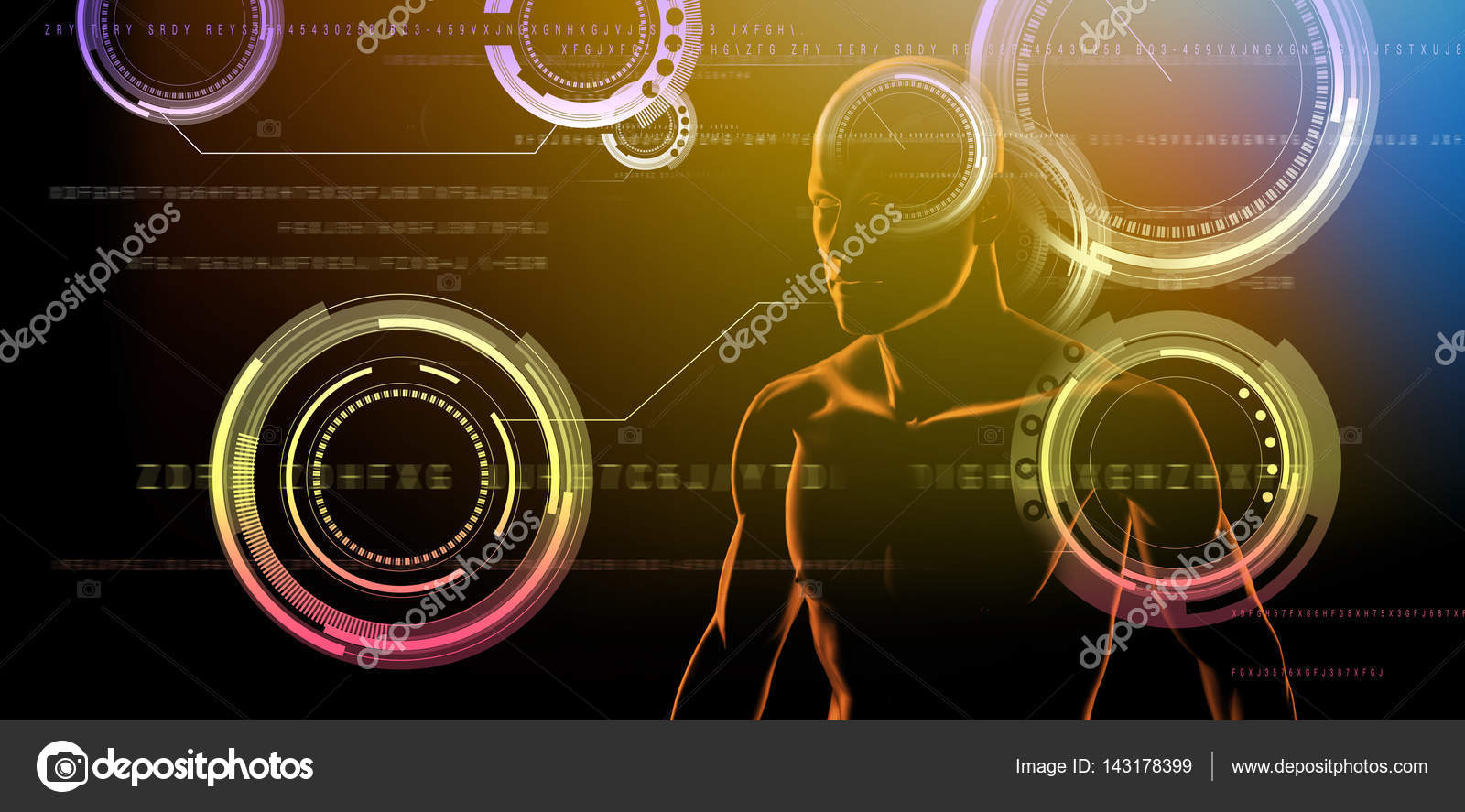 Composite image of interface — Stock Photo © Wavebreakmedia #143178399