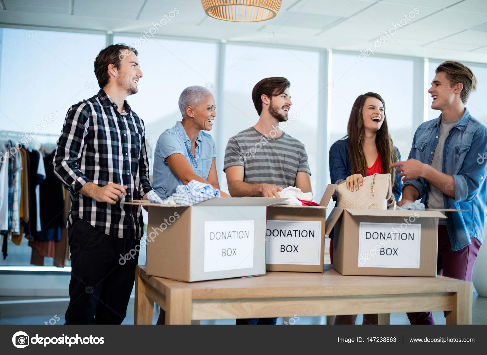 Creative Donation Box