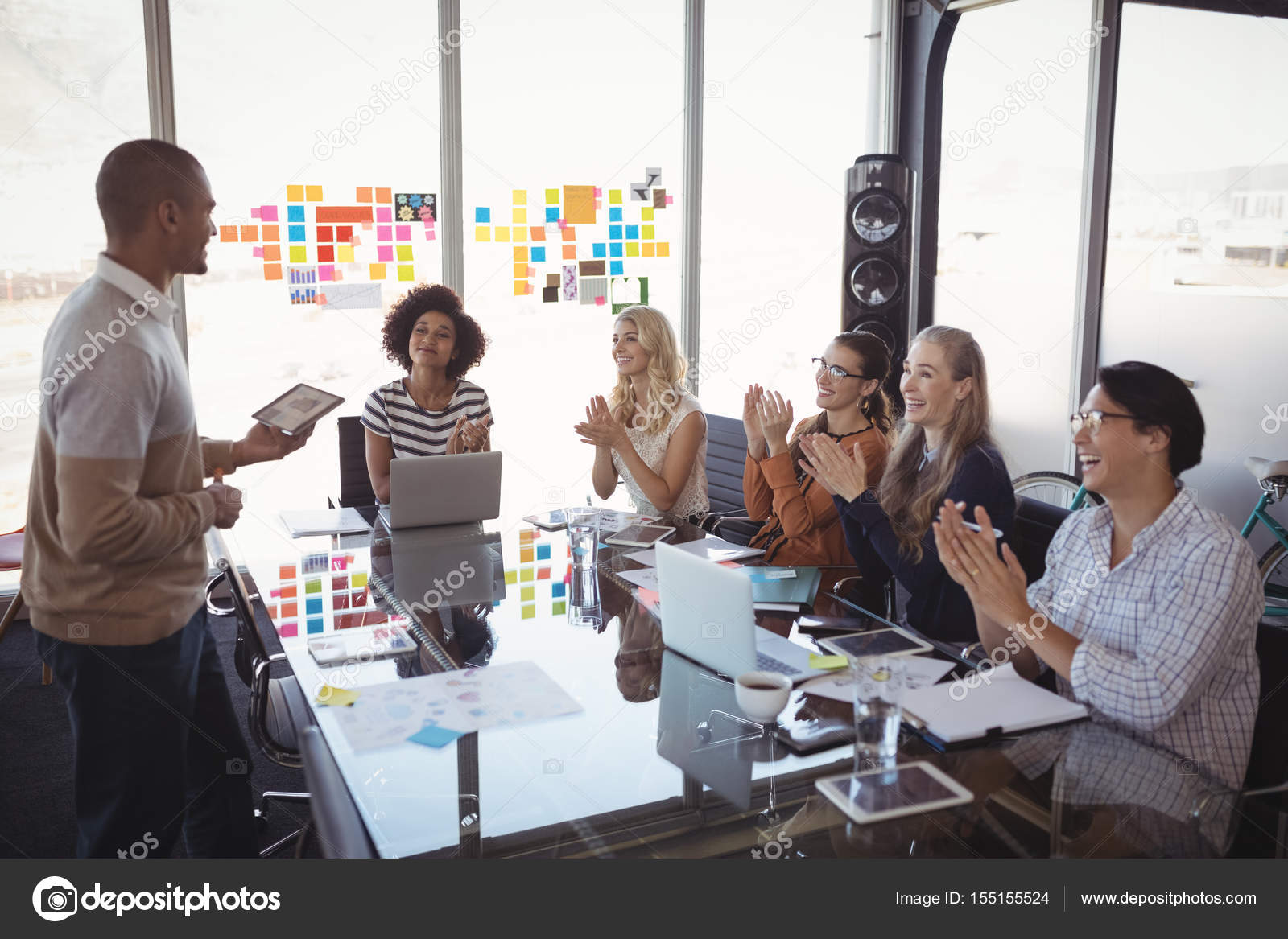 Someone Giving A Presentation