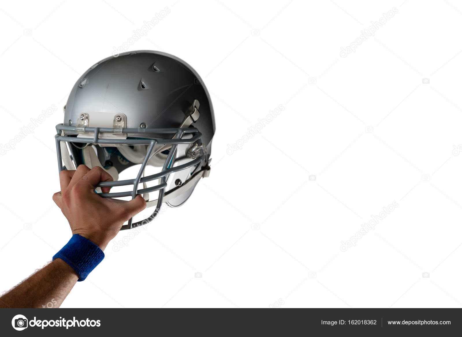 Cropped image of hand holding helmet — Stock Photo © Wavebreakmedia ...