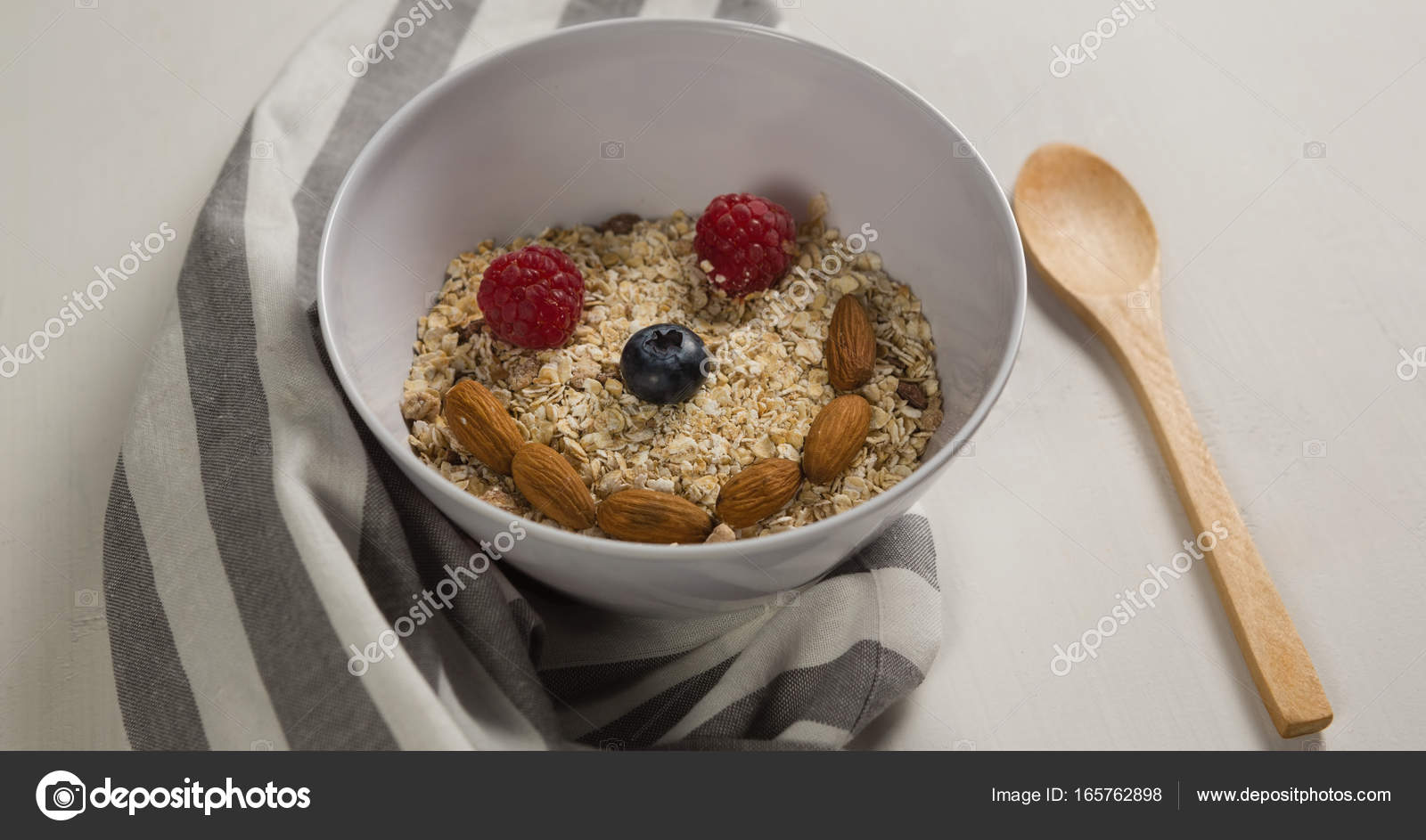 Breakfast cereals forming a smiley face Stock Photo by ©Wavebreakmedia ...