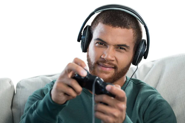 Man playing video games Stock Photos, Royalty Free Man playing video ...