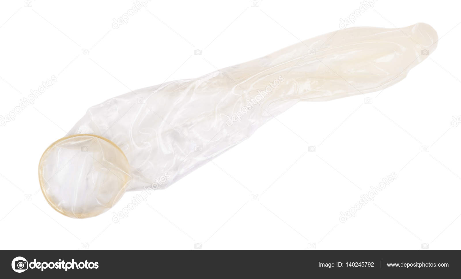Used condom isolated Stock Photo by ©igorkovalcuk 140245792