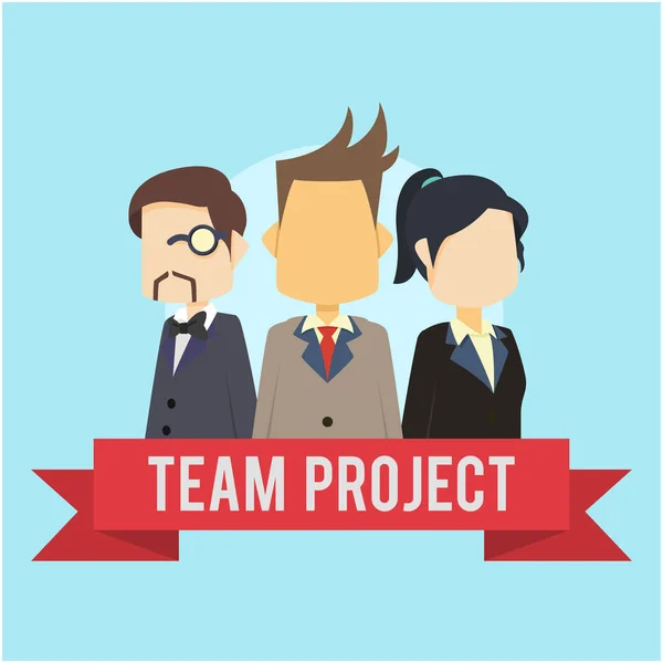 100,000 프로젝트 팀 Vector Images | Depositphotos