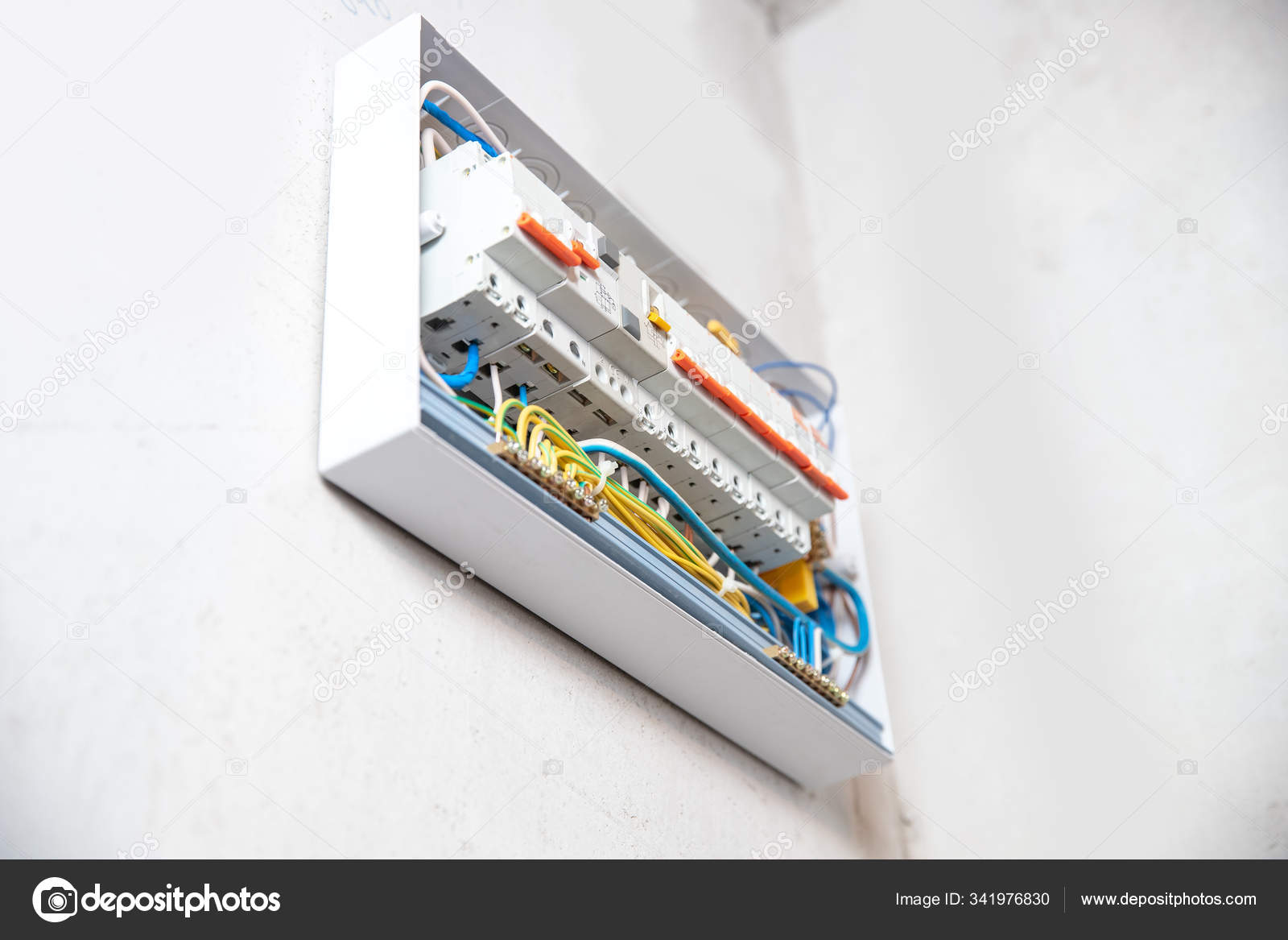 Electric switchboard control panel enclosure for distribution and power ...