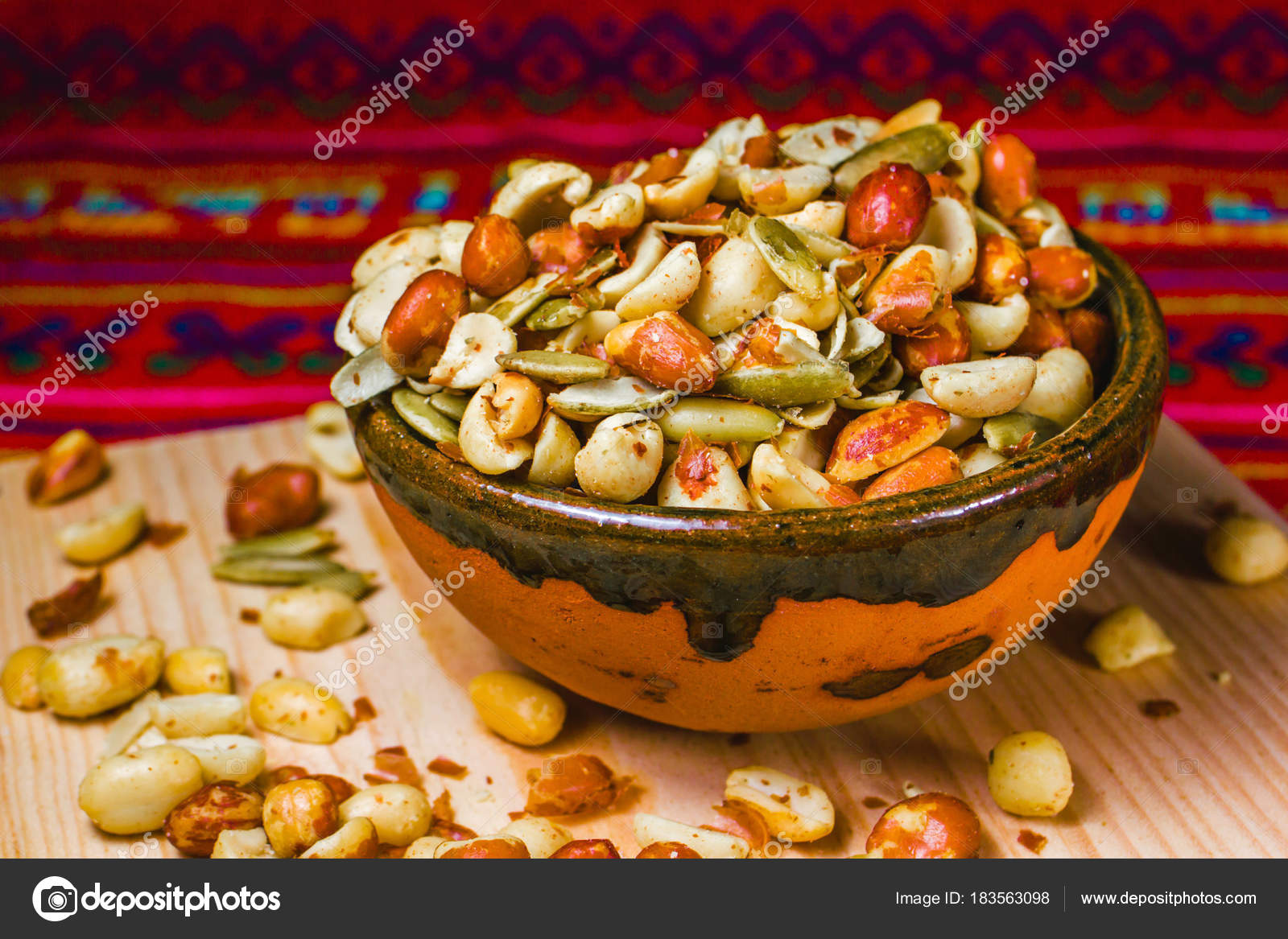 Cacahuates Pepitas Pipas Mexican Snack Salted Mexico City Botana Mix ...