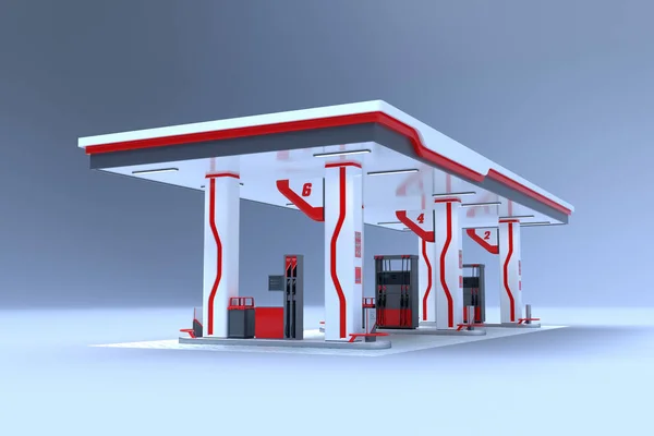 Gas station design Stock Photos, Royalty Free Gas station design Images ...