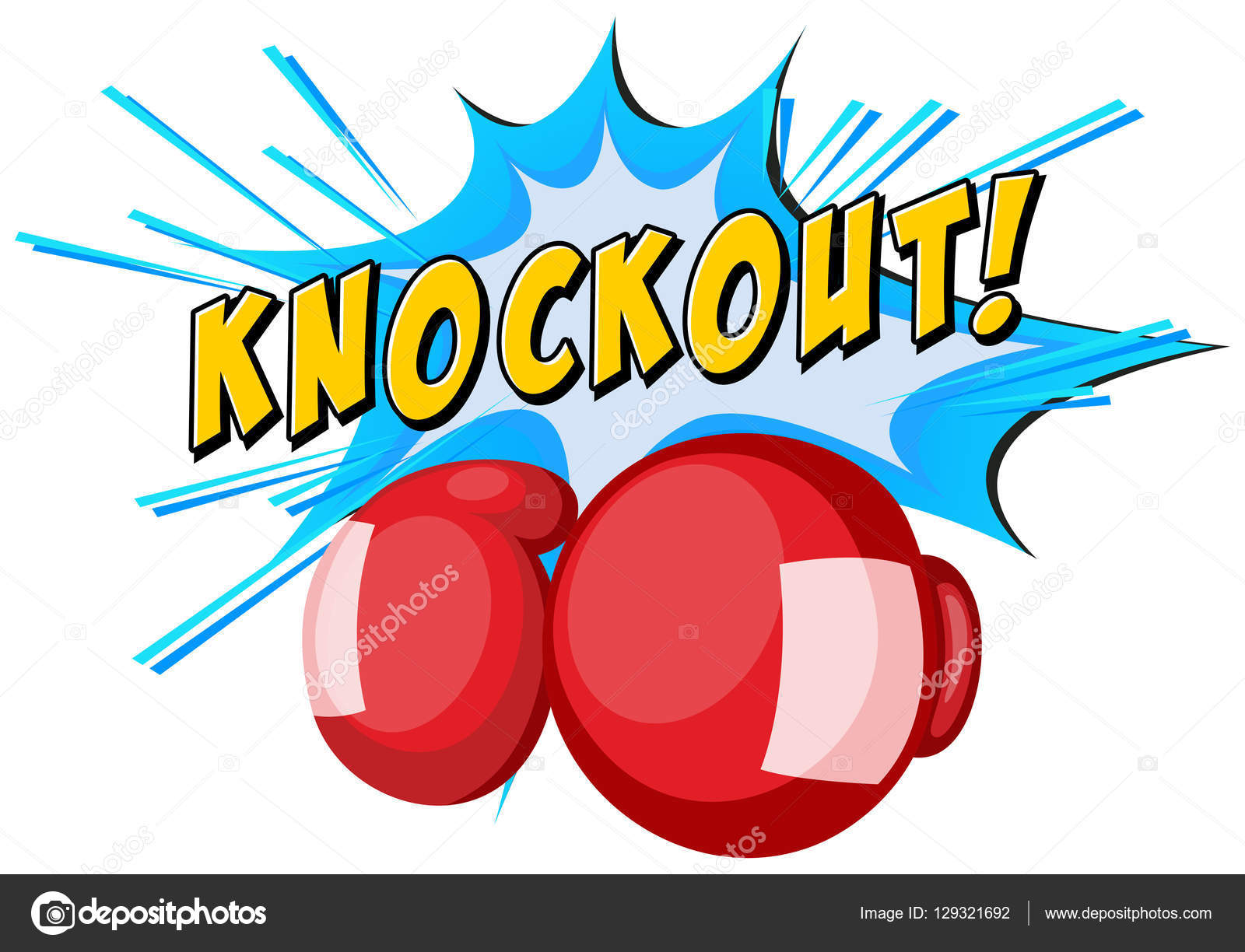 Knockout Clipart
