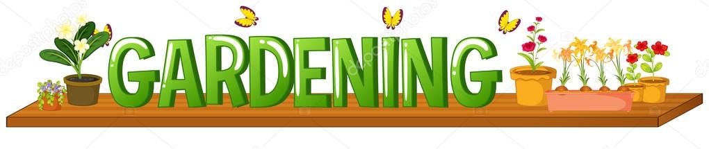 Gardening Vector Art Stock Images | Depositphotos