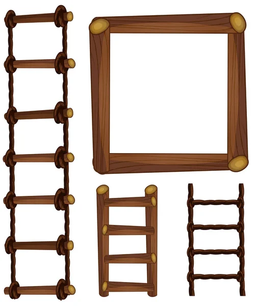 Rope Ladder Vector