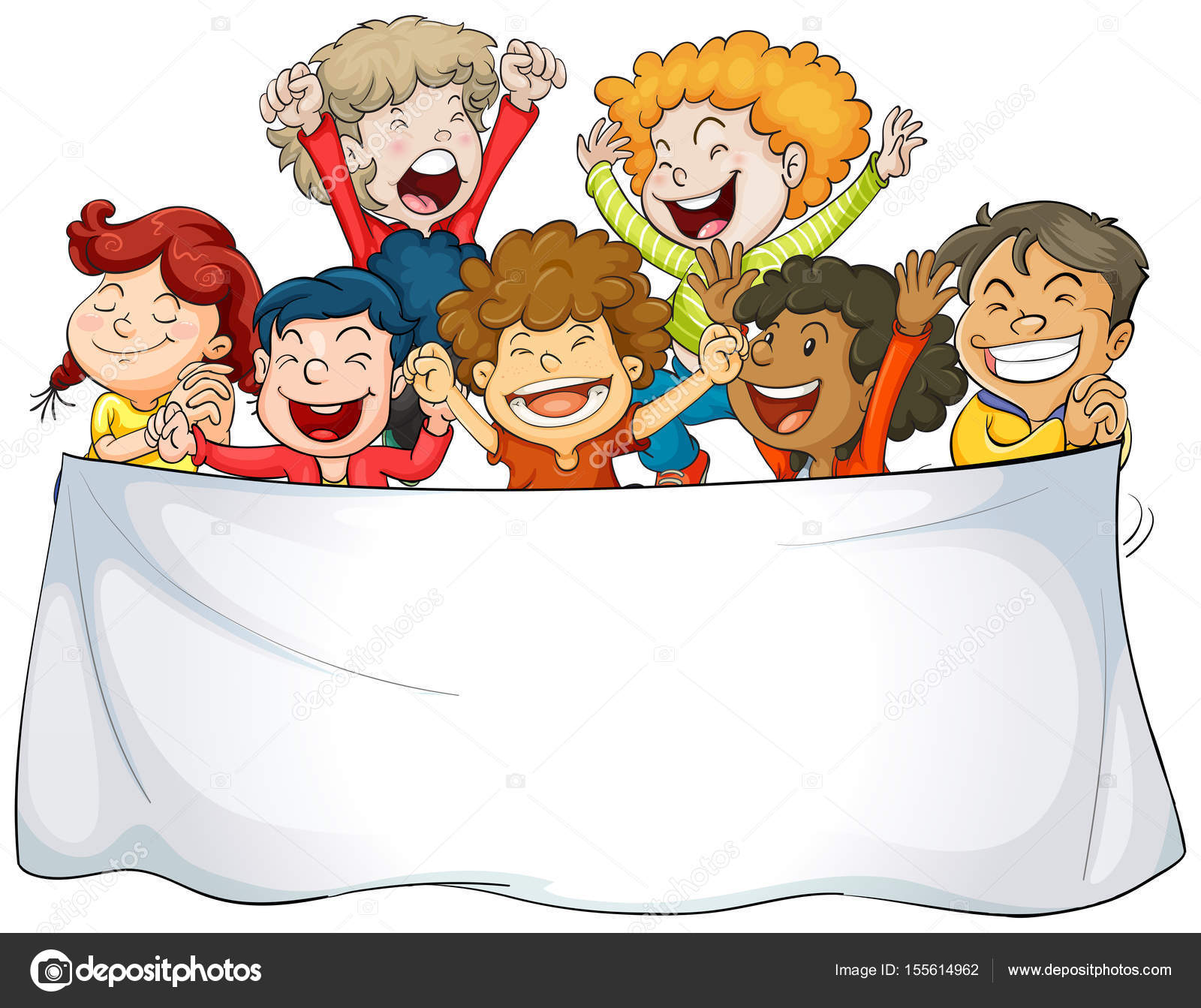 Kids Hooray Clipart
