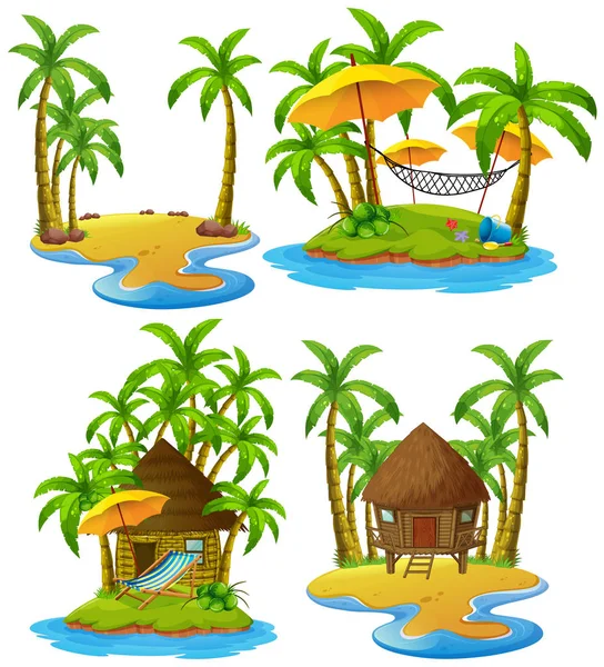1,422 Island hut Vector Images | Depositphotos