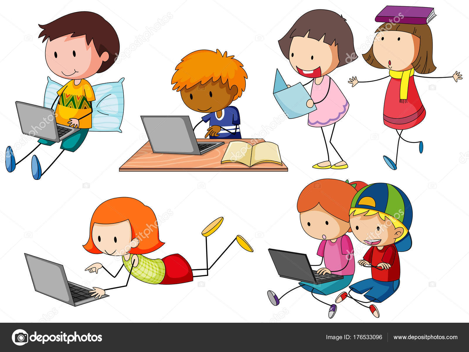 Laptop Computer Clipart For Kids