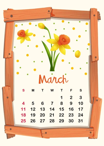 10,288,848 Calendar of march Vector Images | Depositphotos