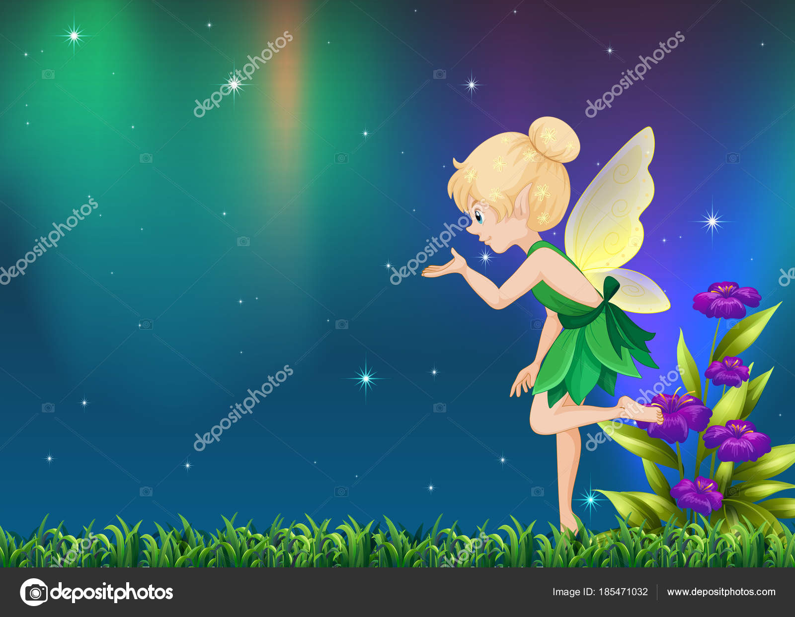 Fairy Flying Animation