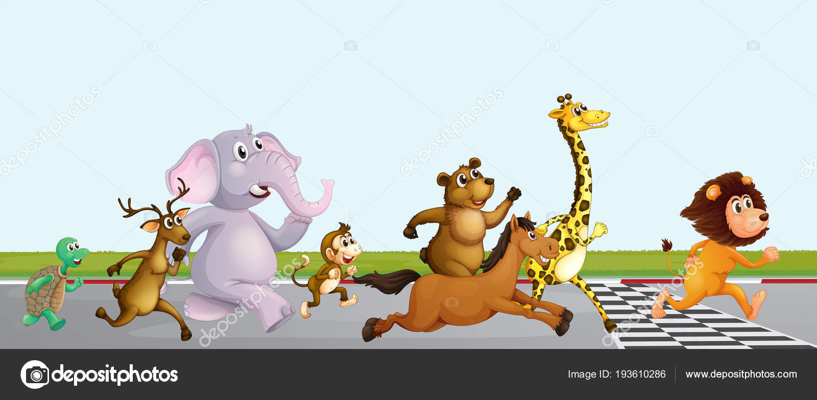 Animal Running Animation