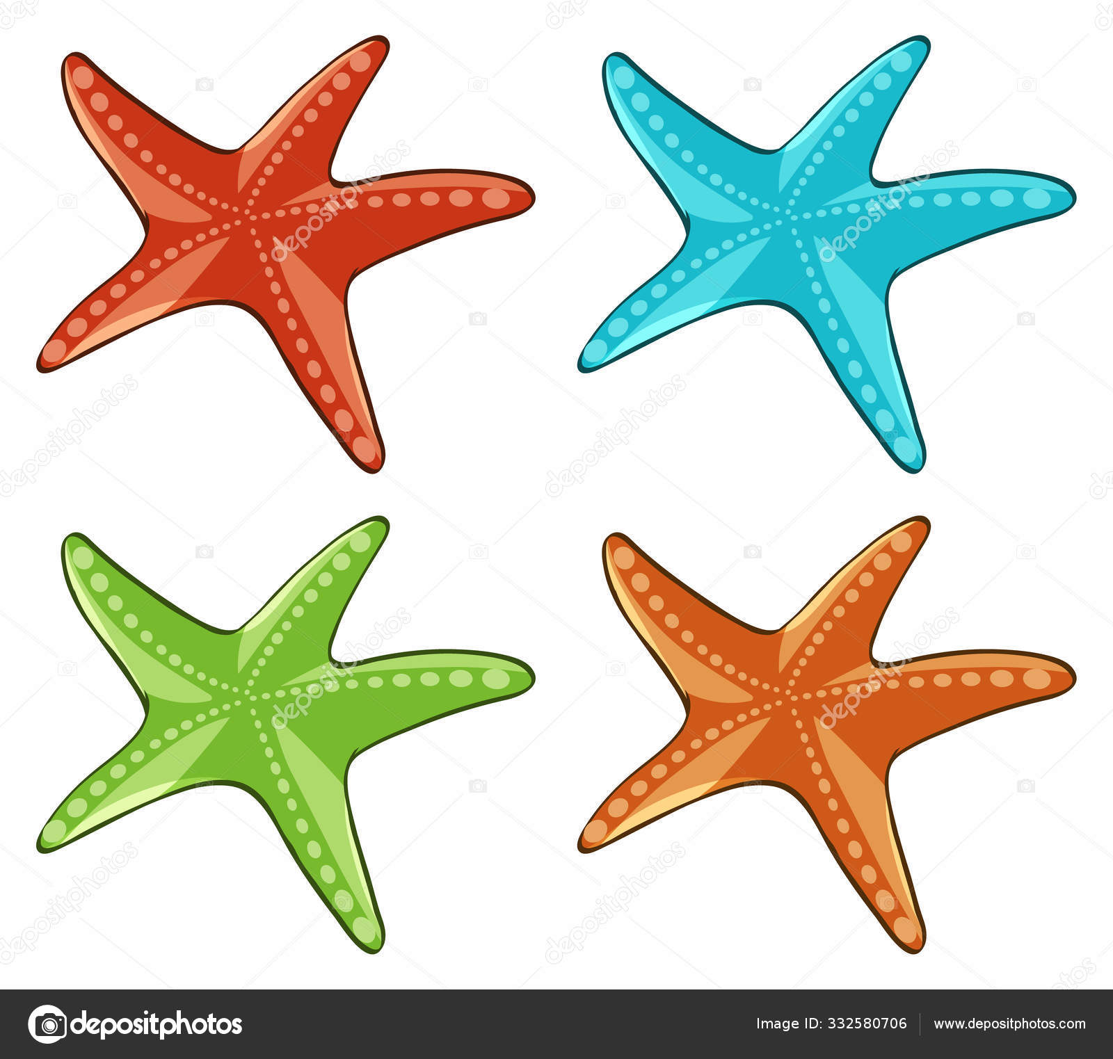 Seastar Clipart Free
