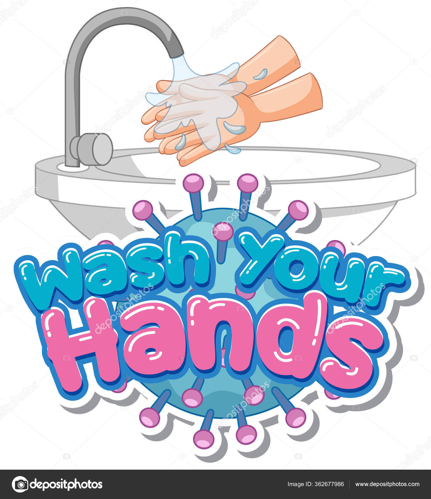 Washing Your Hands Clipart