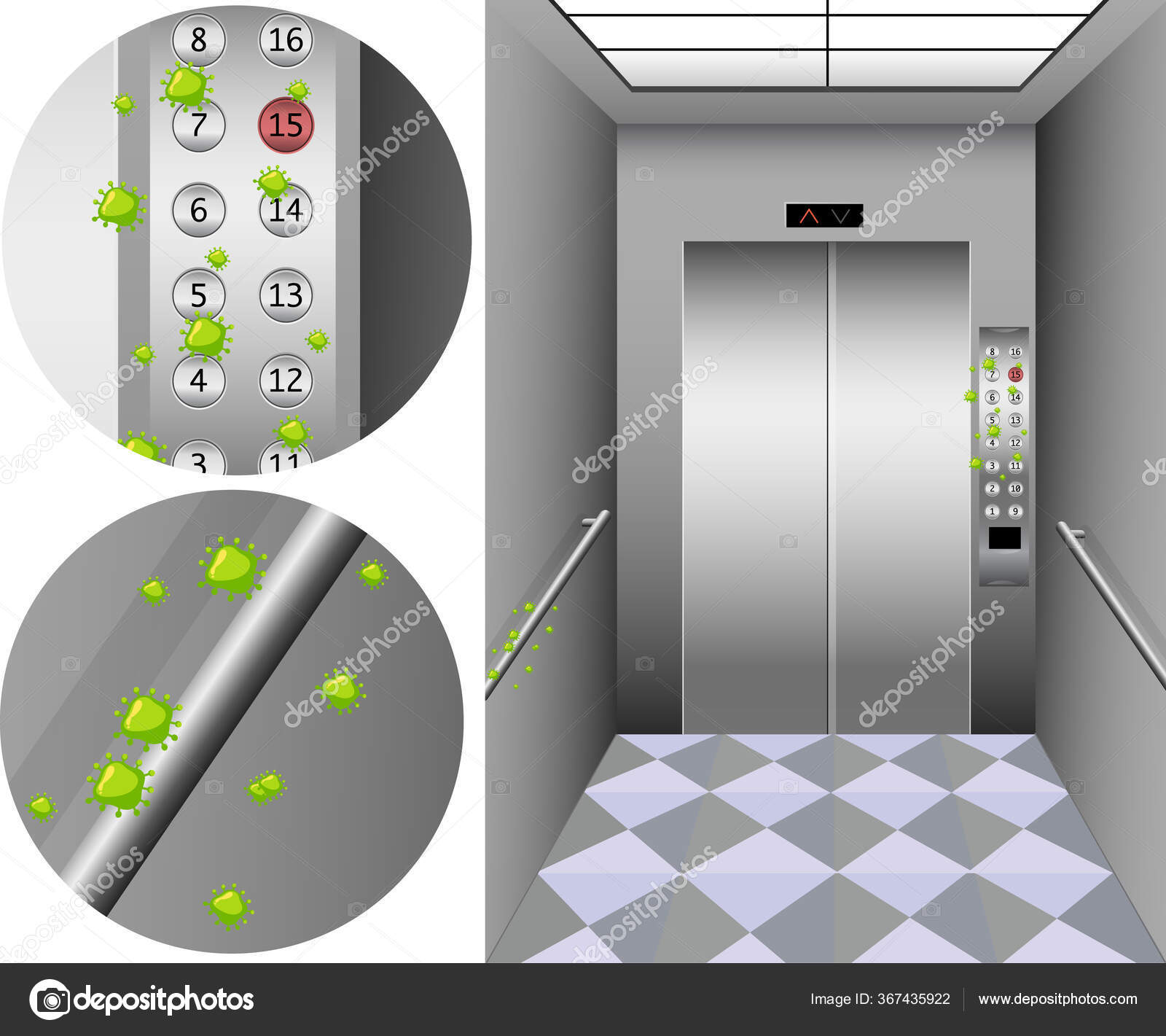 Inside Elevator Clipart