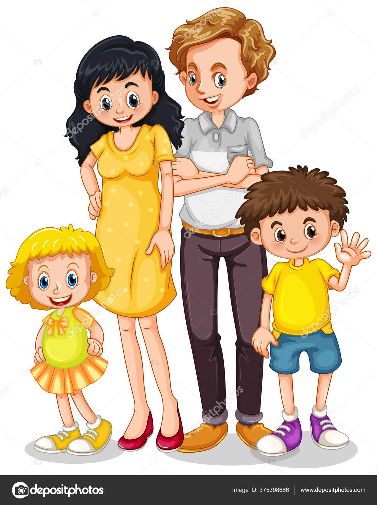 Pictures Of Family Members Clip Art