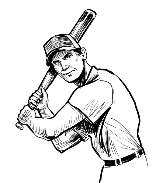 Baseball Pitcher Drawing