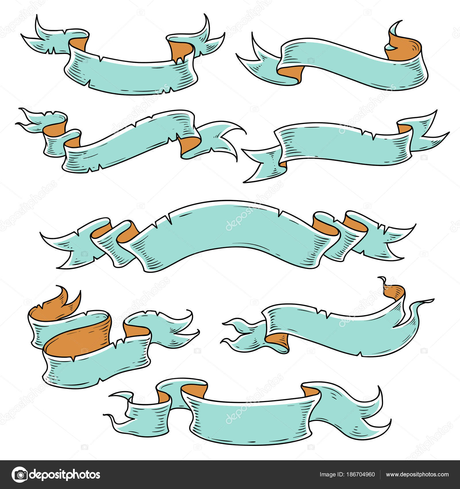 Tattoo Ribbon Vector