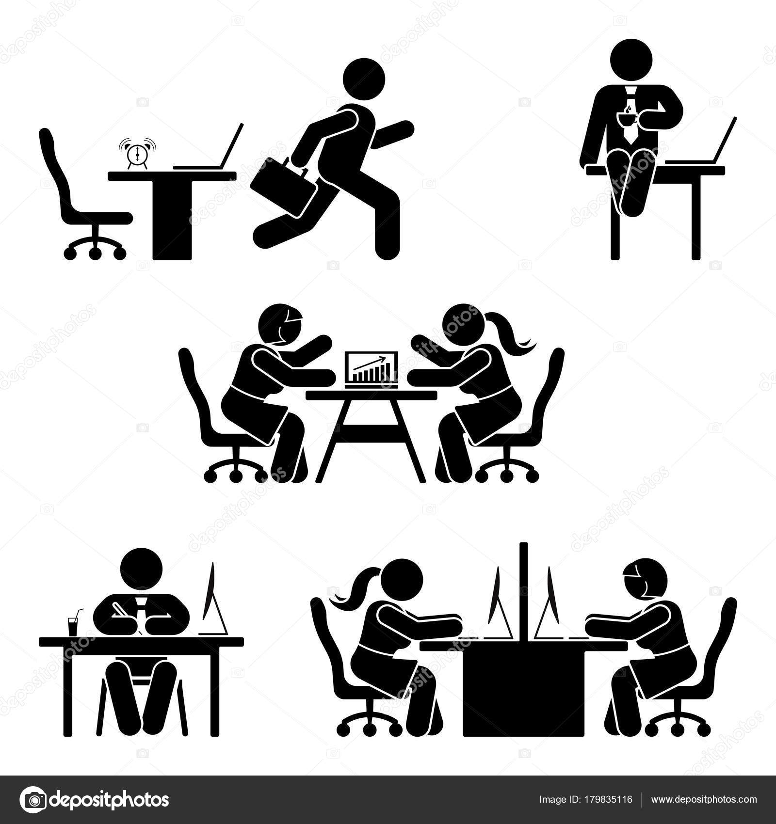 Office Training Silhouette