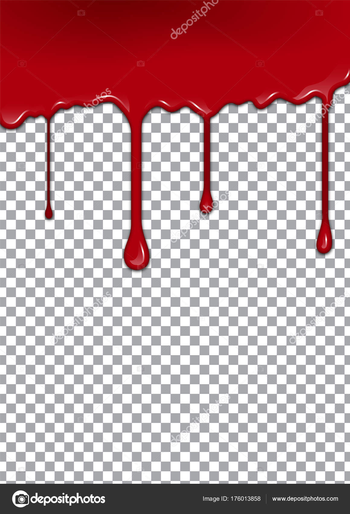 Vector Bloody Background Strawberry Syrup Ketchup Transparent ...